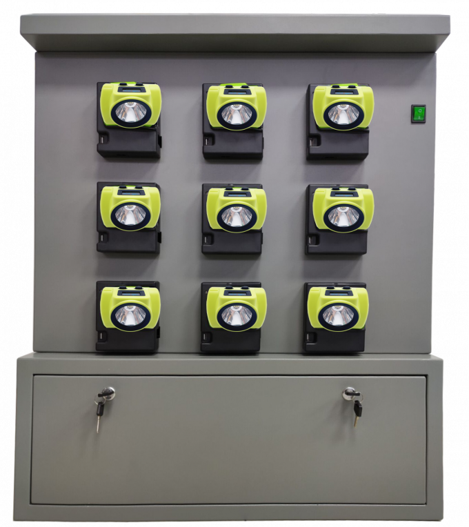 2.96W Underground Cap Lamp , Waterproof IP68 6.8AH Wireless Cap Lamp