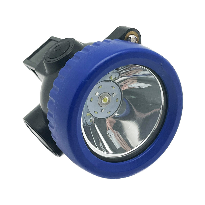 Rechargeable Cordless Mining Hard Hat Lights FCC Safety 2.8Ah Wireless ...
