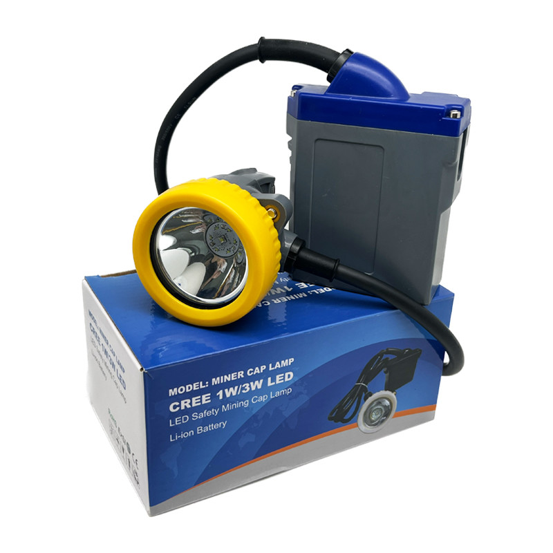 Explosion Proof Rechargeable Miner Lamp 15000lux 3.7V 6.6Ah IP68 15hrs ...